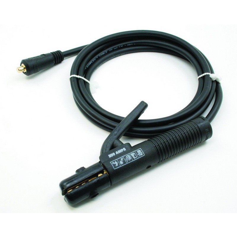 Welding cable with electrode holder